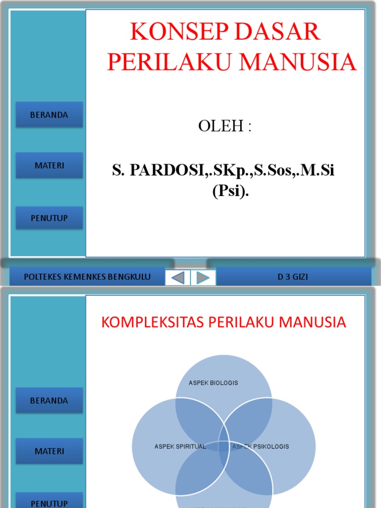 Konsep Perilaku New | PDF | Karier & Perkembangan
