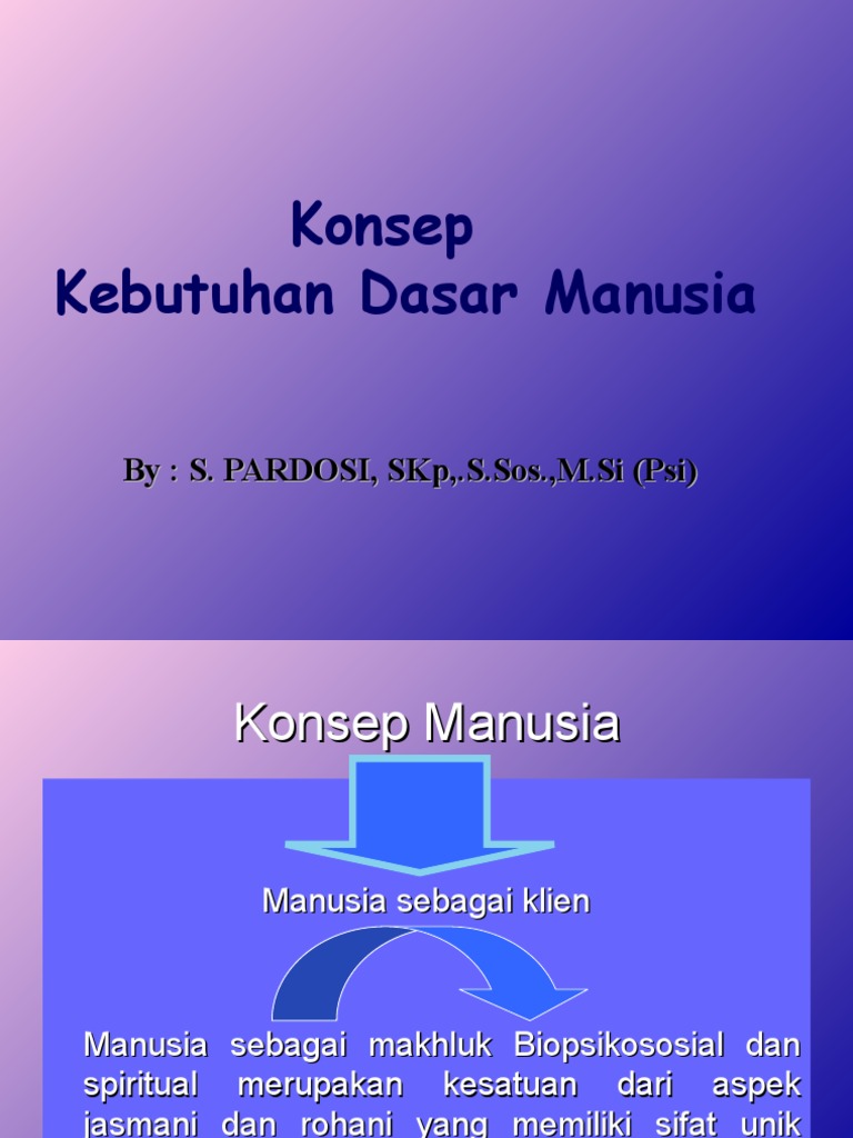 Konsep Manusia & KDM | PDF