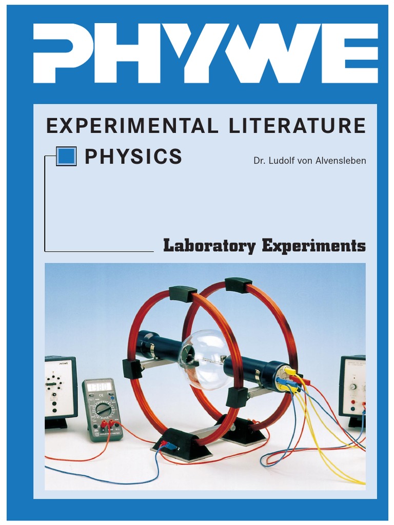 Experimental Literature Physics: Laboratory Experiments | Download Free PDF | Optics | Capacitor