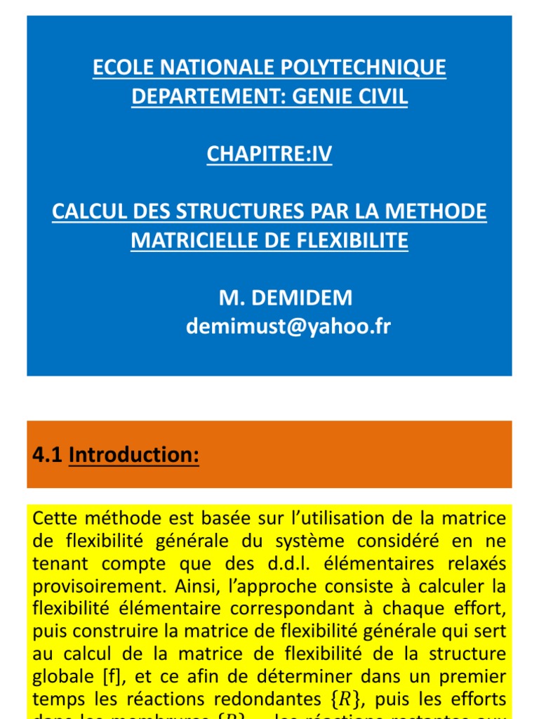 Chap4 Cours | PDF | Matrice (Mathématiques) | Physique appliquée et interdisciplinaire