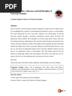 Negative Effects in Academic Performance of Wearing Improper Uniform ...