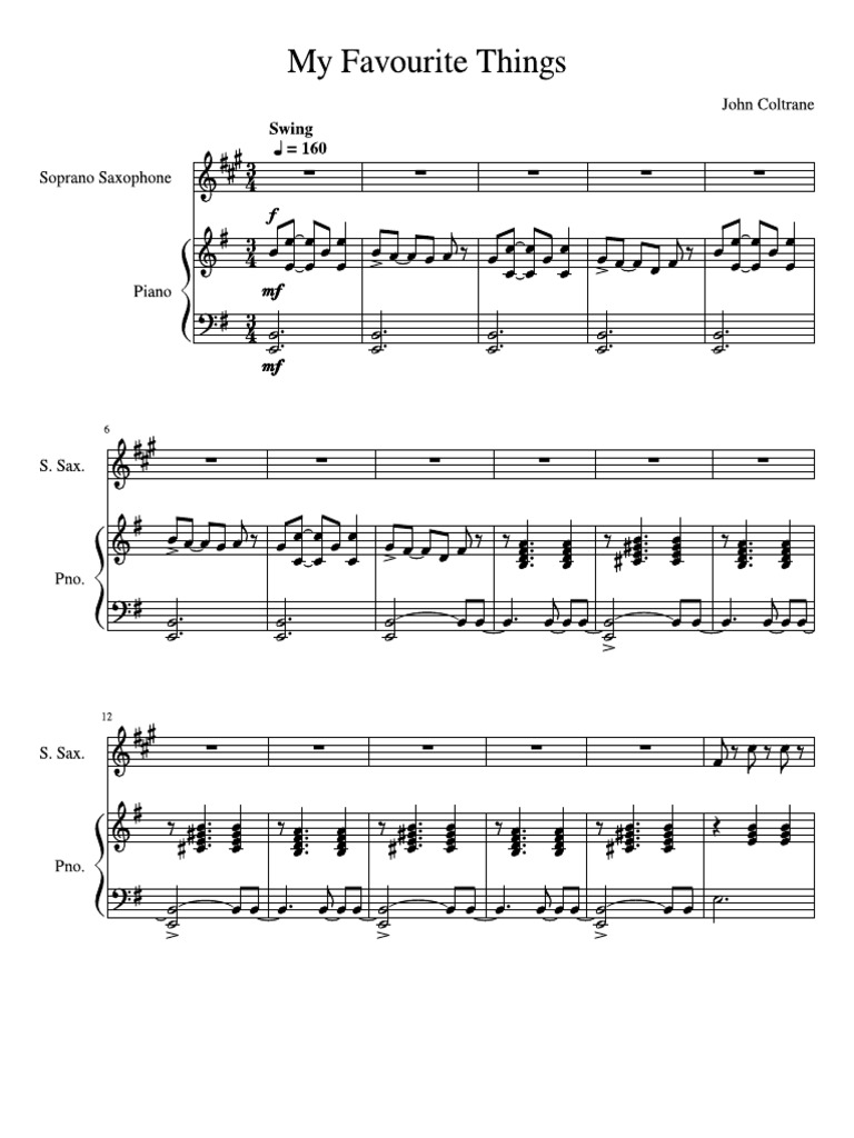 My Favourite Things | PDF