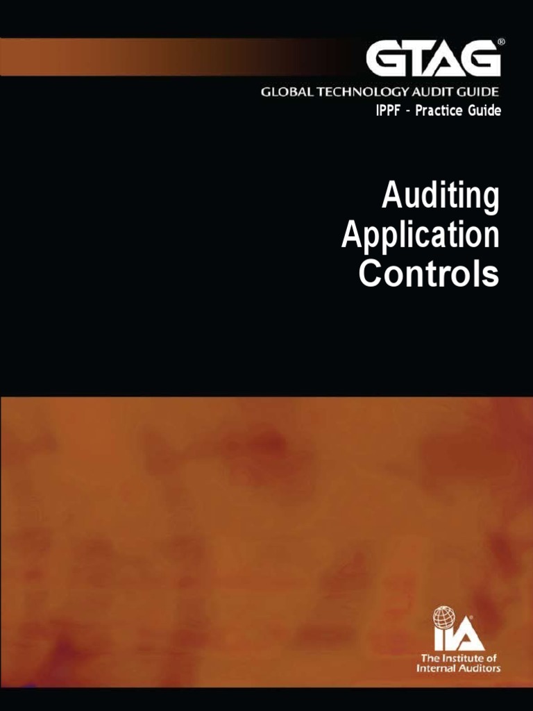 Gtag 8 Auditing Application Controls | PDF | Internal Audit | Audit