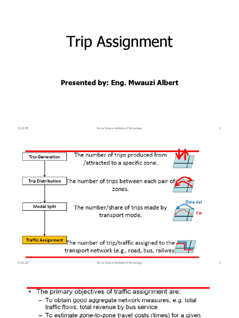 Trip Assignment | PDF