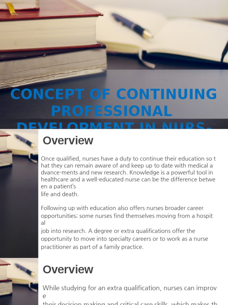 Continuing Professional Development in Nursing | PDF | Nursing ...
