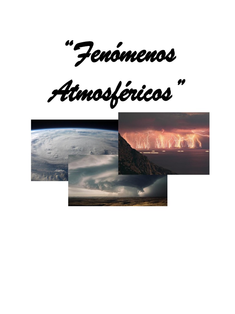 Fenómenos Atmosféricos | PDF