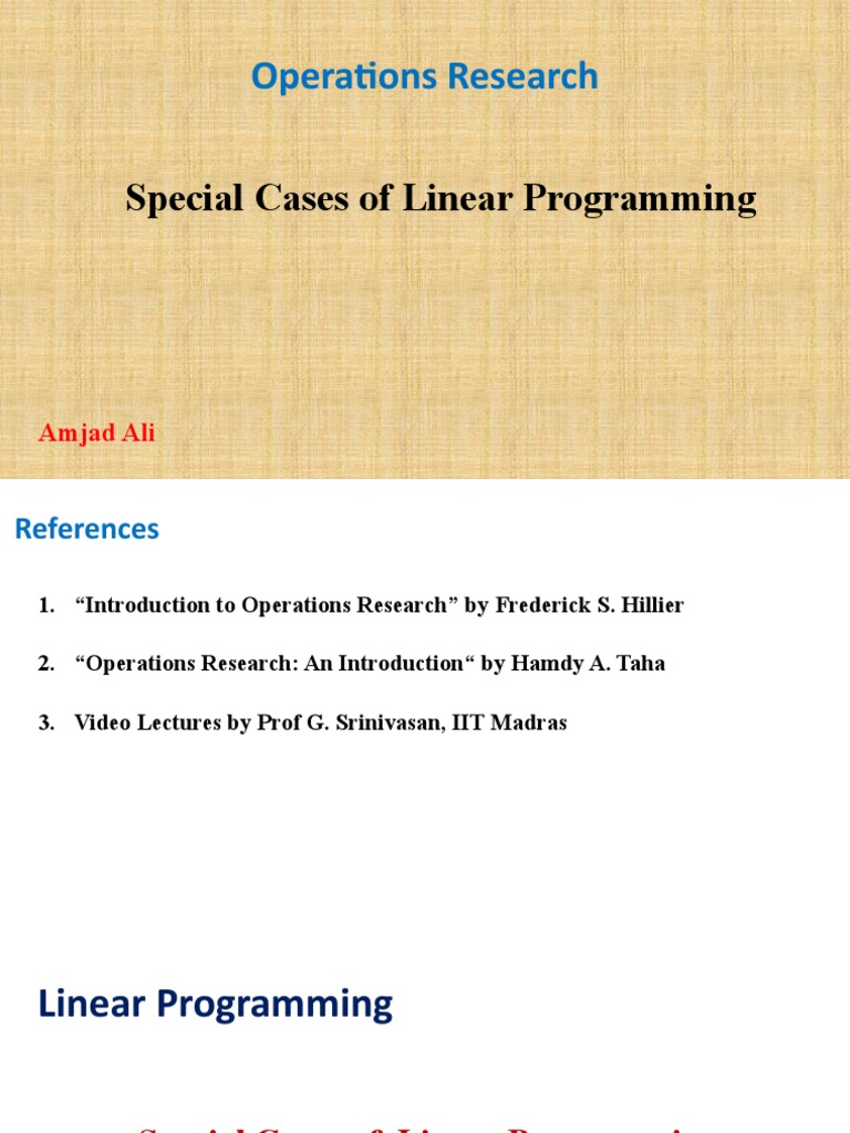 Alternative Optima | PDF | Linear Programming | Mathematical Optimization