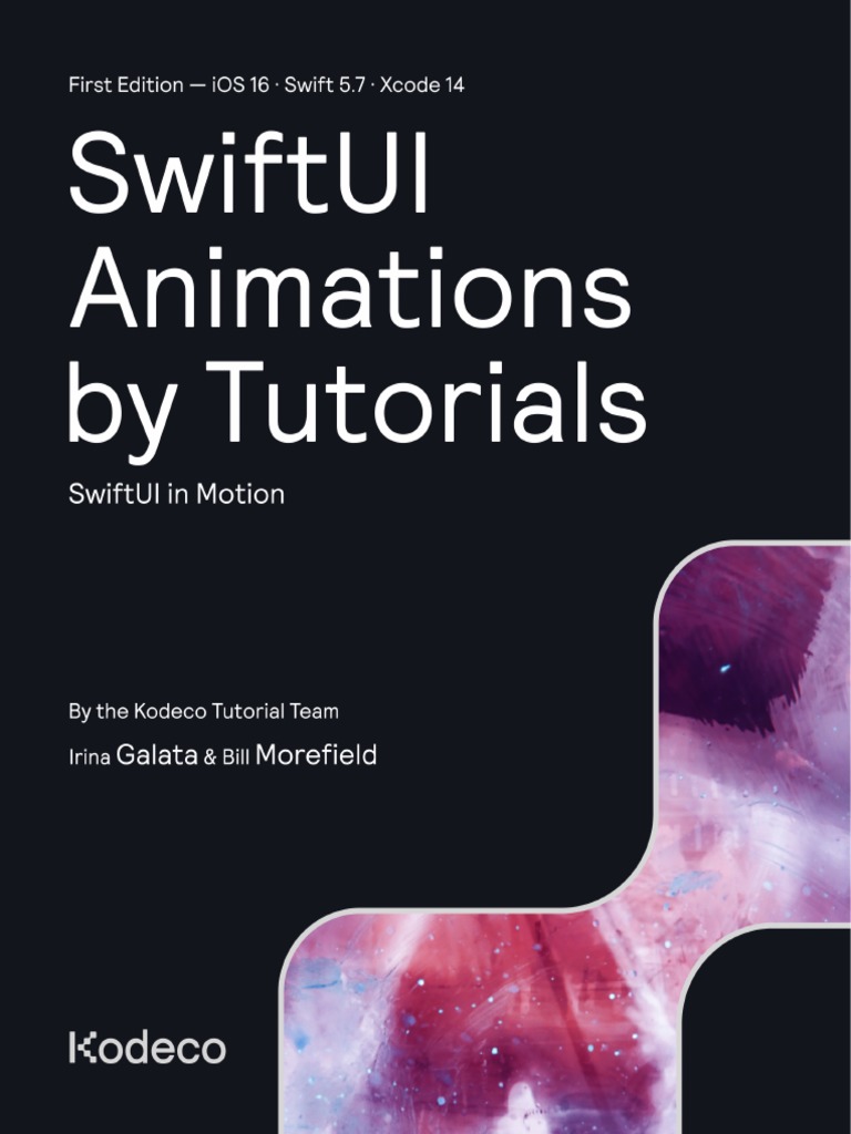 Swiftui Animations by Tutorials | PDF | Swift (Programming Language ...