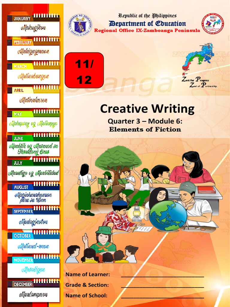 Creative Writing Quarter 3 Module 6 | PDF | Narration | Plot (Narrative)