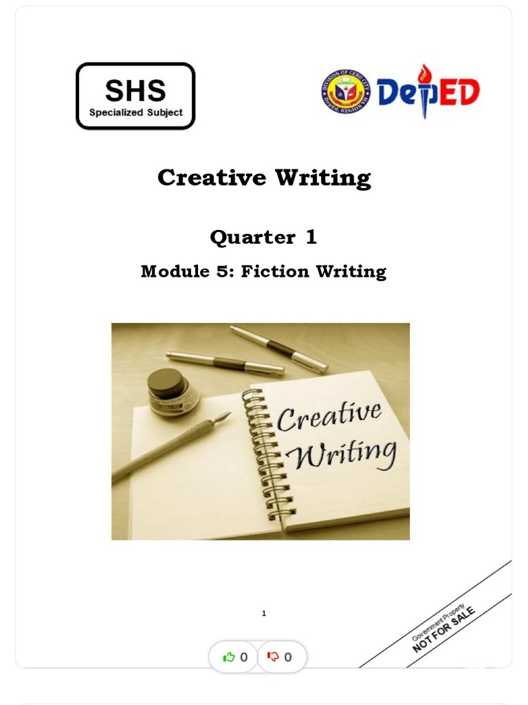 Creative Writing: Quarter 1 | PDF | Plot (Narrative) | Narrative