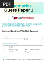 Solved Math 0580 FM 2025 P22 | PDF | Area | Sphere