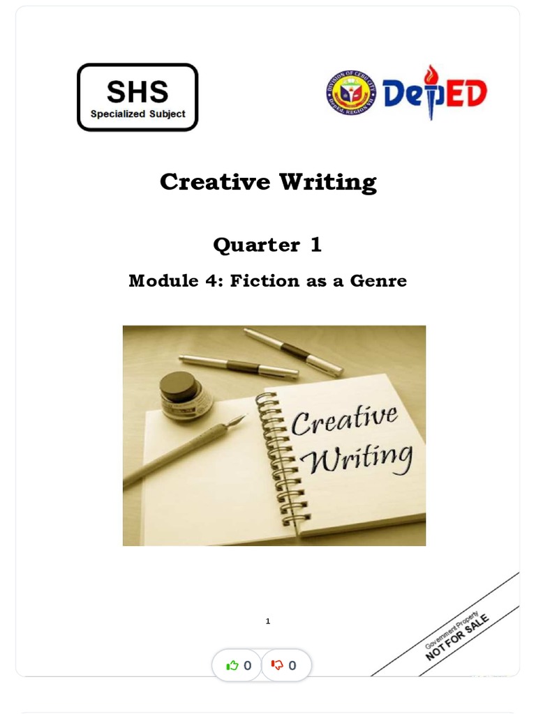Creative Writing: Quarter 1 | PDF | Narration | Novella