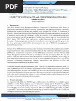 WACS-Guidelines Final | PDF | Waste Management | Sampling (Statistics)