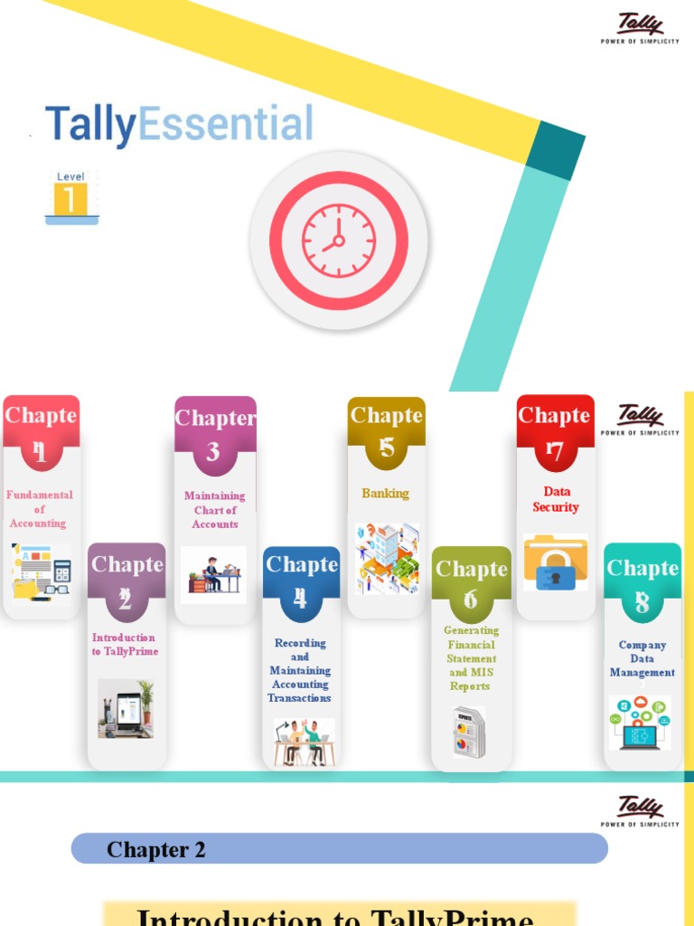 01 Tally Prime Level 1 CH 2 | PDF | Operating System | Computer Network