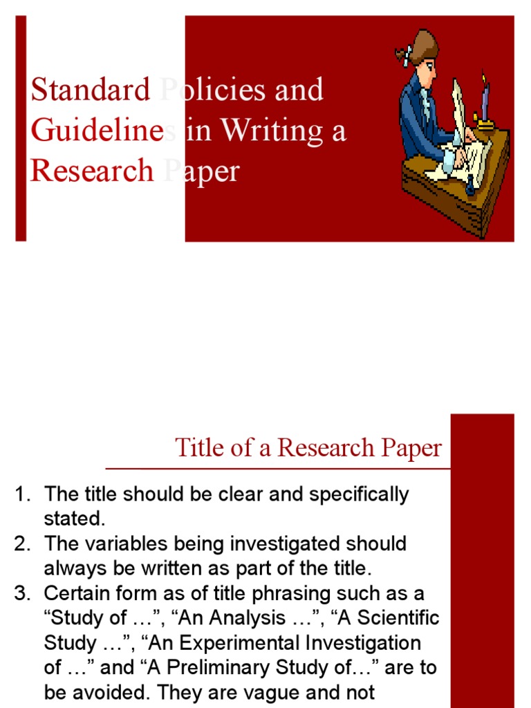 Lecture On Writing Research Paper 1 | PDF | Methodology | Mathematics