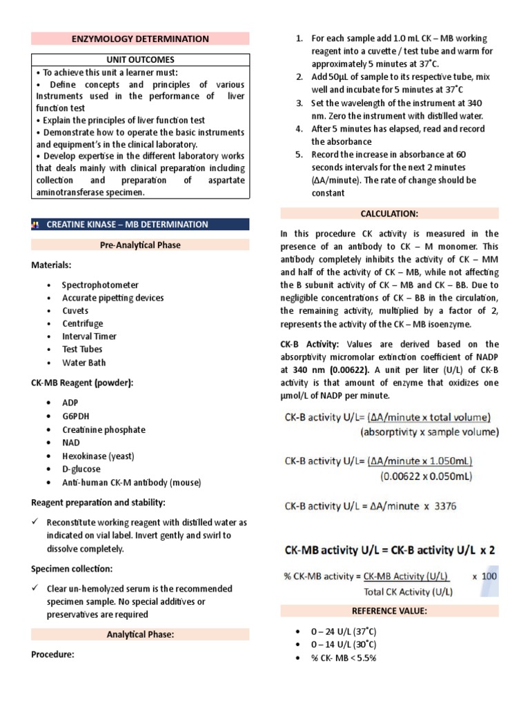 CC2 Lab | Download Free PDF | Lactate Dehydrogenase | Spectrophotometry