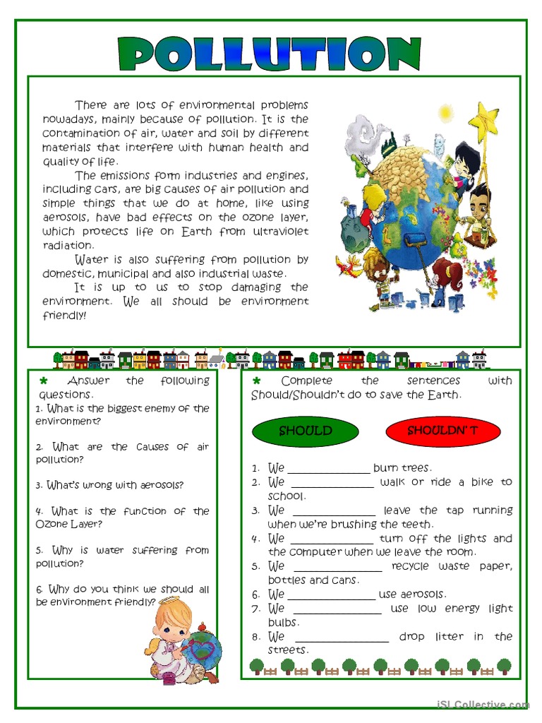 Pollution - Reading | PDF