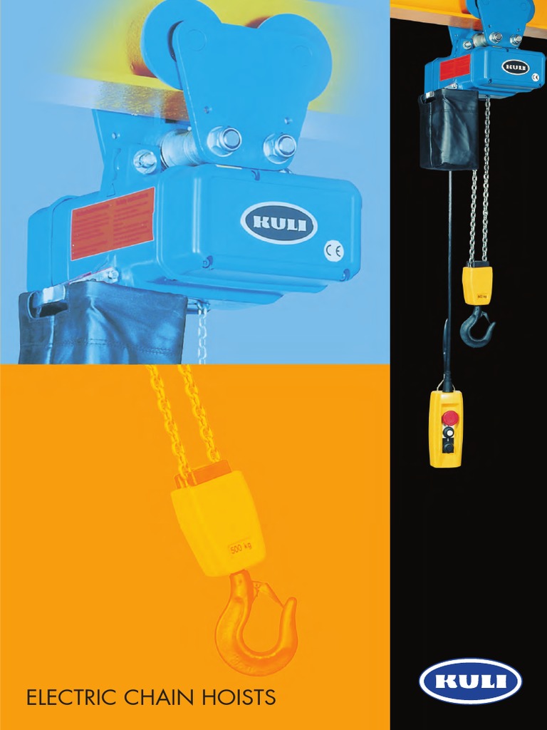 KULI_electric_chain_hoists | PDF | Electrical Engineering | Electrical ...