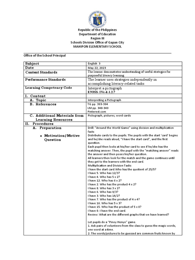 English Day 2 | PDF | Learning | Differentiated Instruction