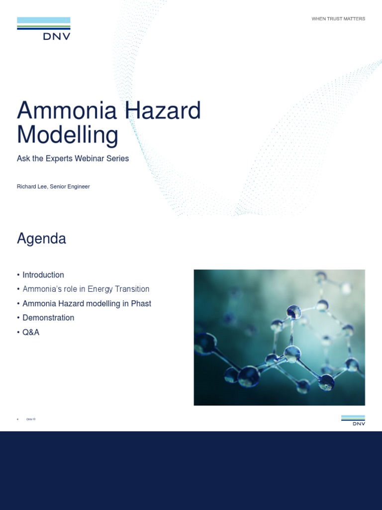 Plant - Ask The Experts - Ammonia Hazard Modelling | PDF | Ammonia | Hydrogen