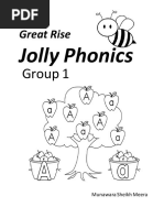 Jolly Phonics Workbook 1 | PDF