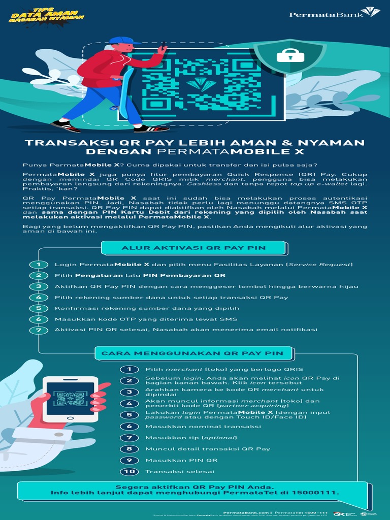 Transaksi Aman Dan Nyaman Dengan QR Pay | PDF