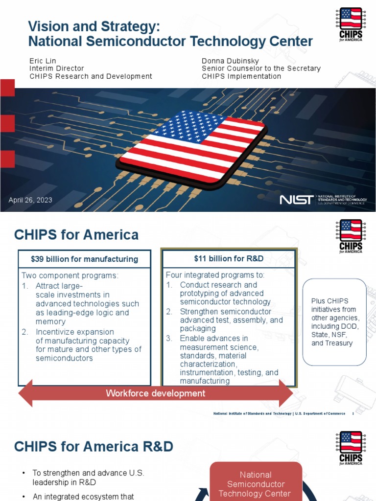 Semiconductor R&D Vision | PDF | National Institute Of Standards And ...