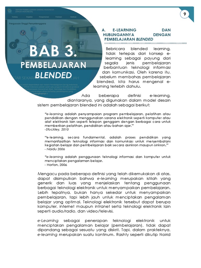 Elearning Dan Blended | PDF | Komputer
