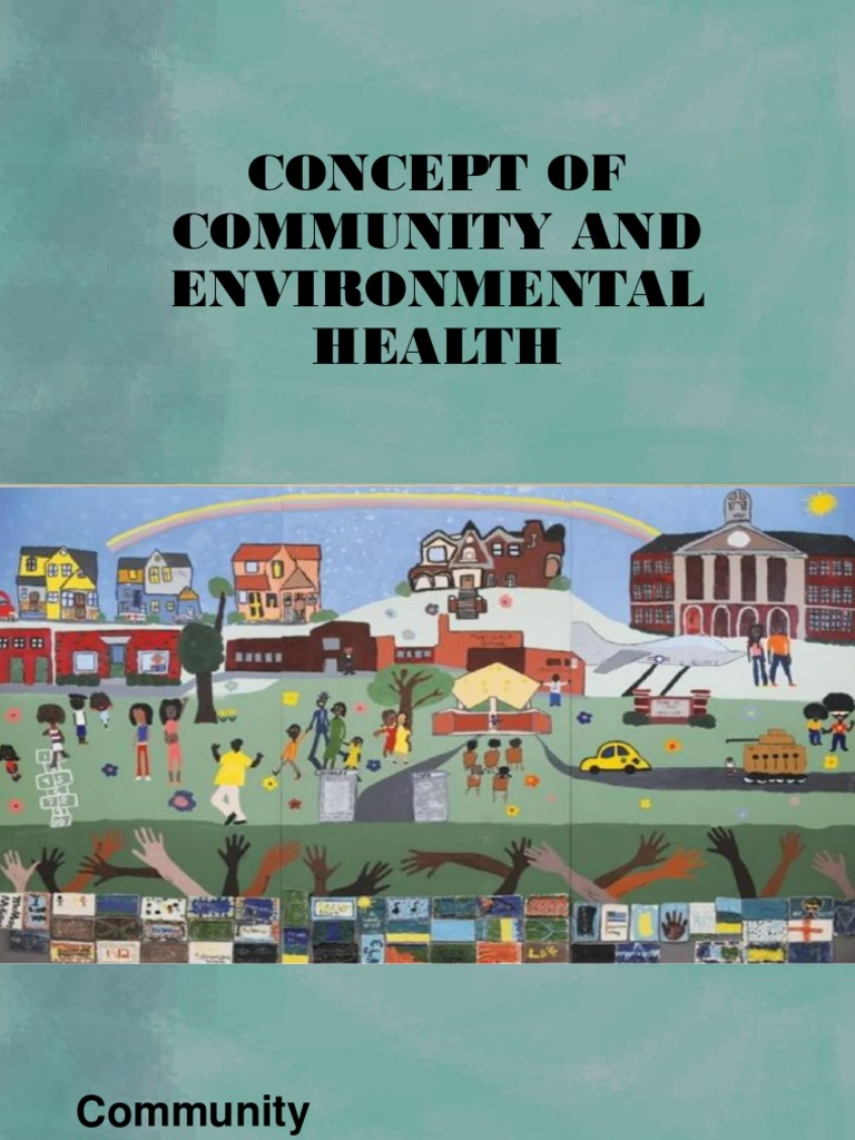 Concept of Community and Environmental Health | PDF | Natural ...