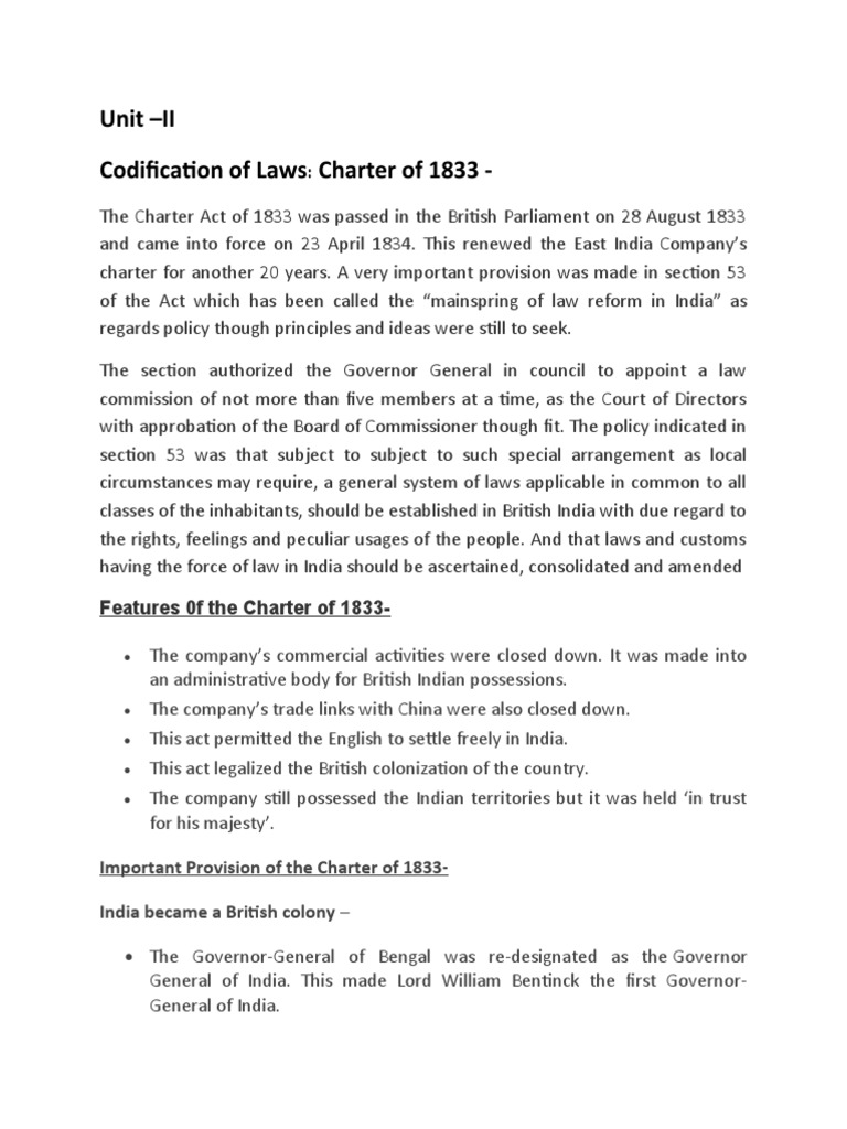 First Law Commission and Codification | PDF | British Raj | Common Law