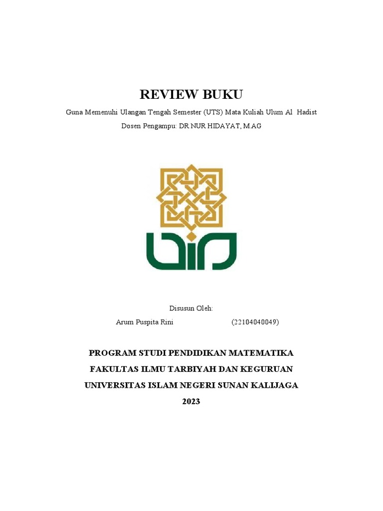 Review Buku | PDF