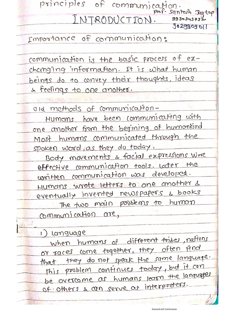 Introduction PCE NOTES SJA | PDF