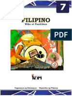 Grade 7 Filipino-Quarter 2-Week 1-2 | PDF