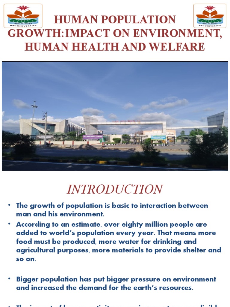 HUMAN POPULATION GROWTH ppt | PDF | Population Growth | Population
