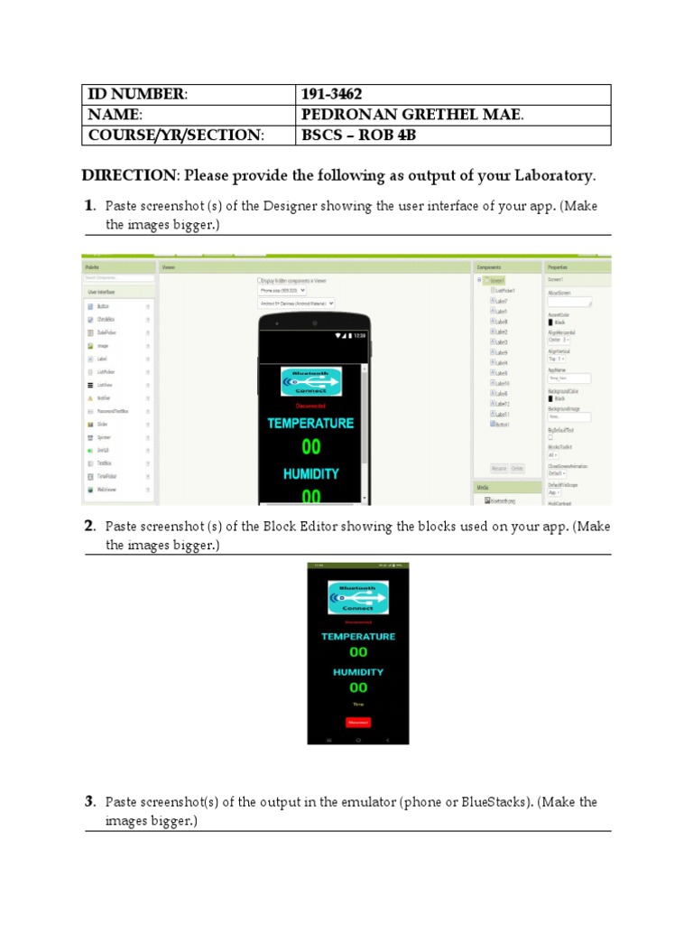 MAEP. Lab Activity 1 Output PART 2 | PDF