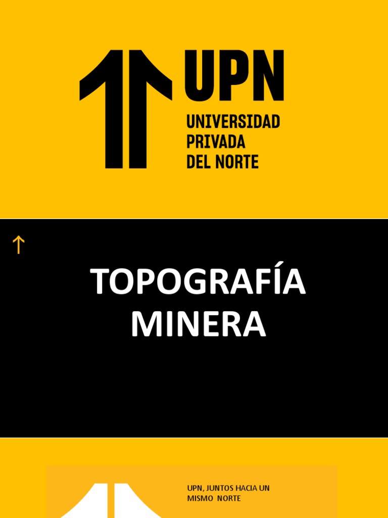 JP Semana 08 Topografia Minera | PDF | Azimut | Geofísica
