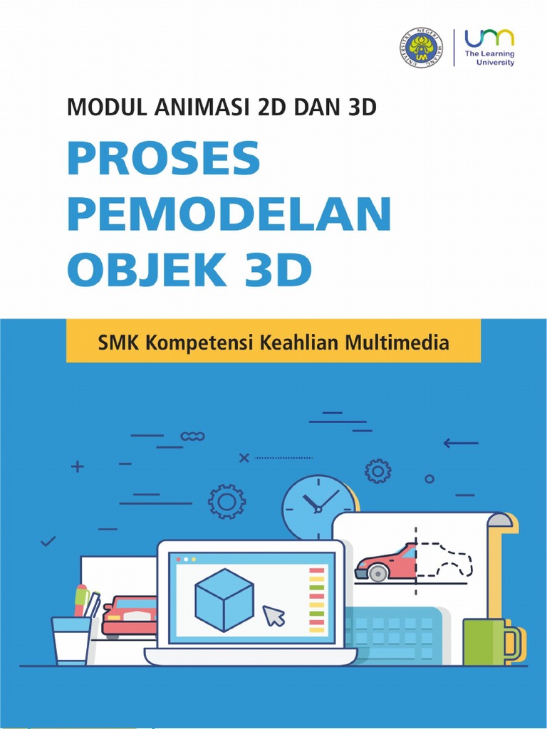 Materi 3 - Proses Pemodelan Objek 3D | PDF