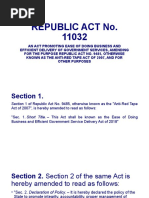 RA 11032 - Ease of Doing Business and Efficient Government Service ...