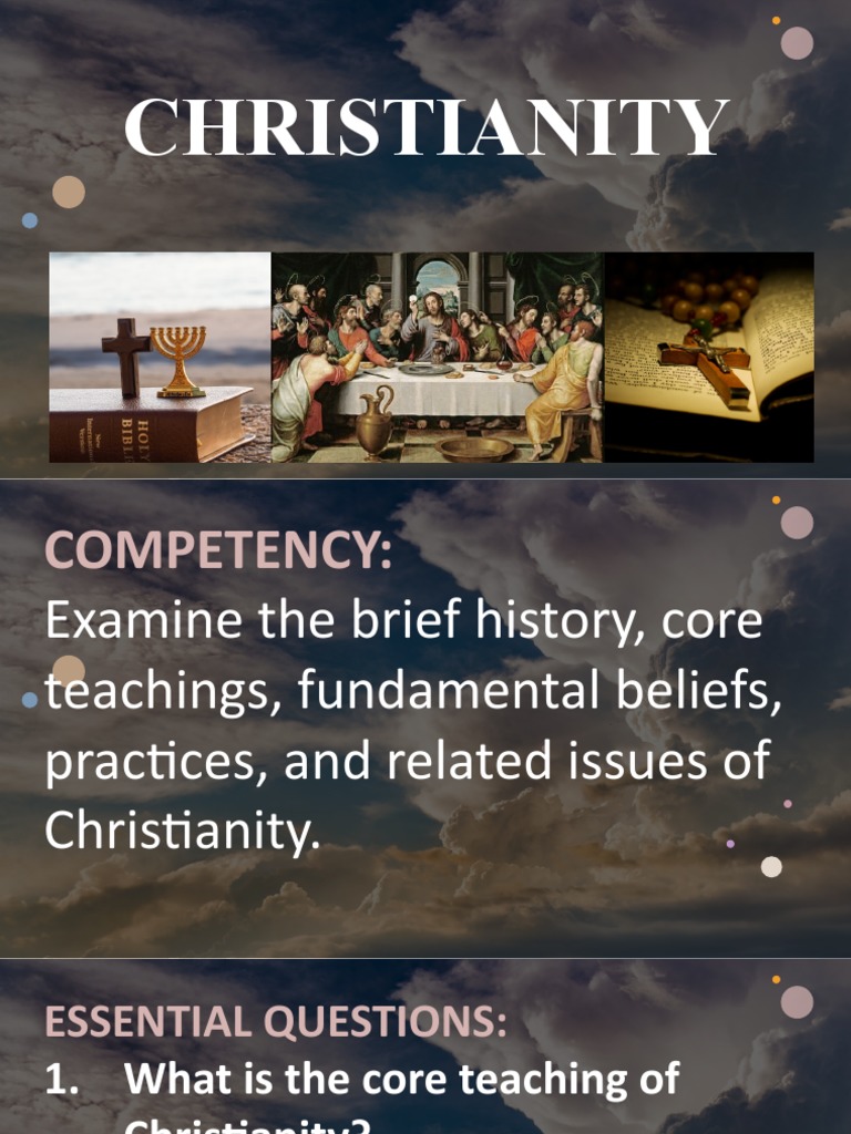 Christianity | PDF | Catholic Church | Jesus