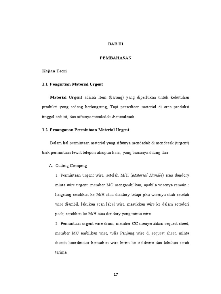 Master Bab 3 Pembahasan | PDF