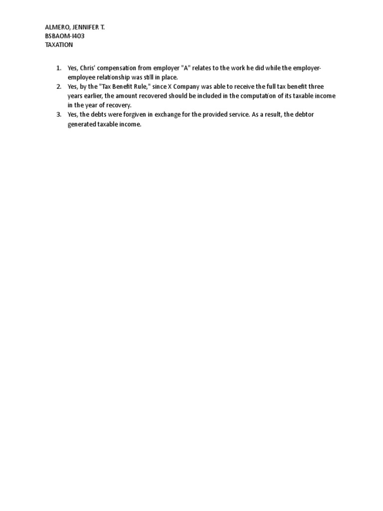 04activity1 Taxation | PDF