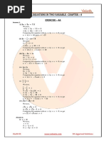 Linear Equations in Two Variables - Test Papers (Class-9 | PDF ...