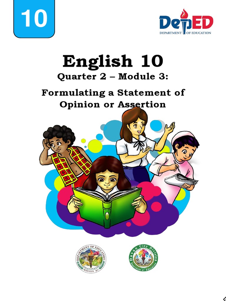 Q2 English 10 Module 3 | PDF | Learning | Evidence