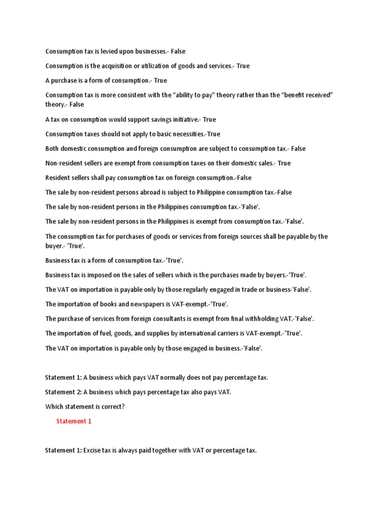 Business Tax | PDF | Value Added Tax | Taxes