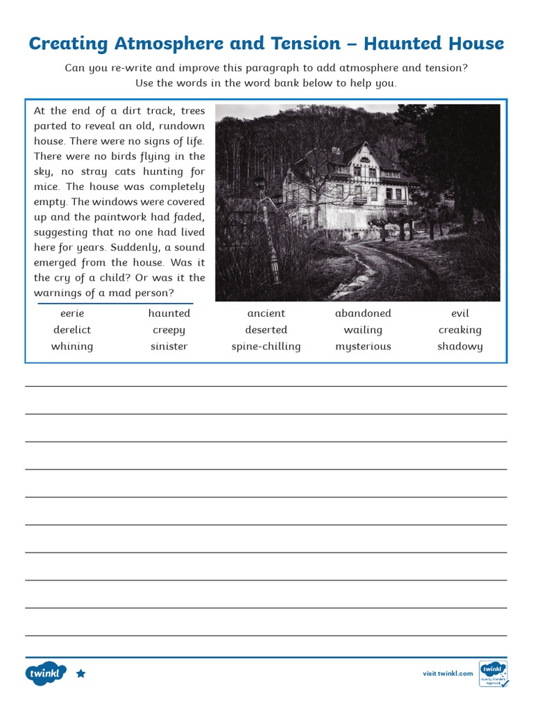 t2 e 5249 Creating Atmosphere and Tension Differentiated Activity ...