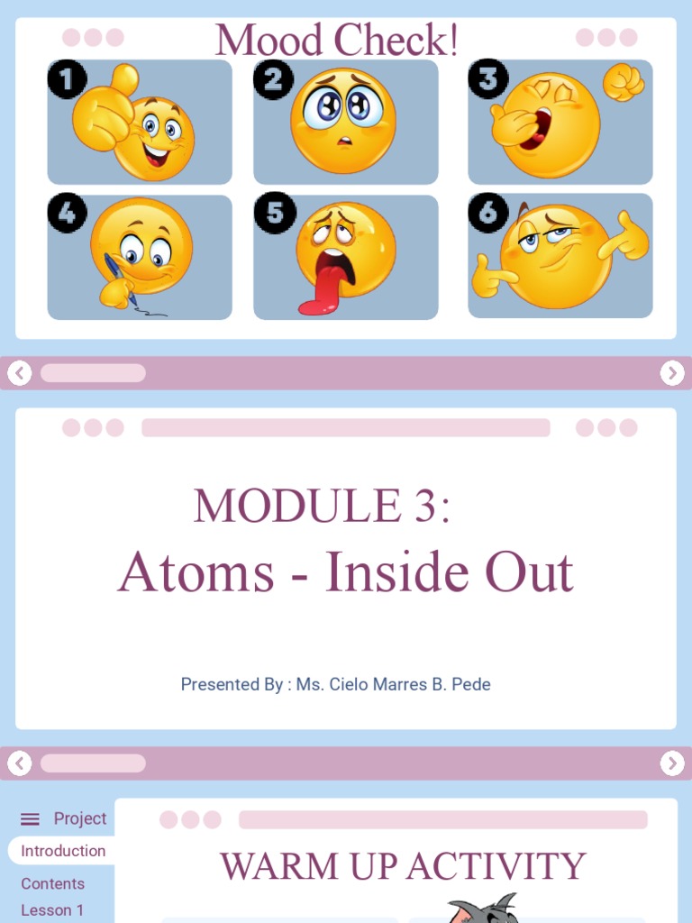 Module 3 PPT Updated | Download Free PDF | Atoms | Ion