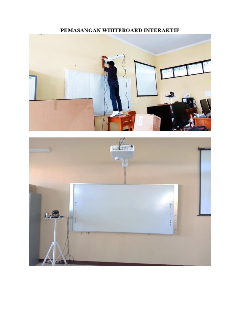 Pemasangan Whiteboard | PDF