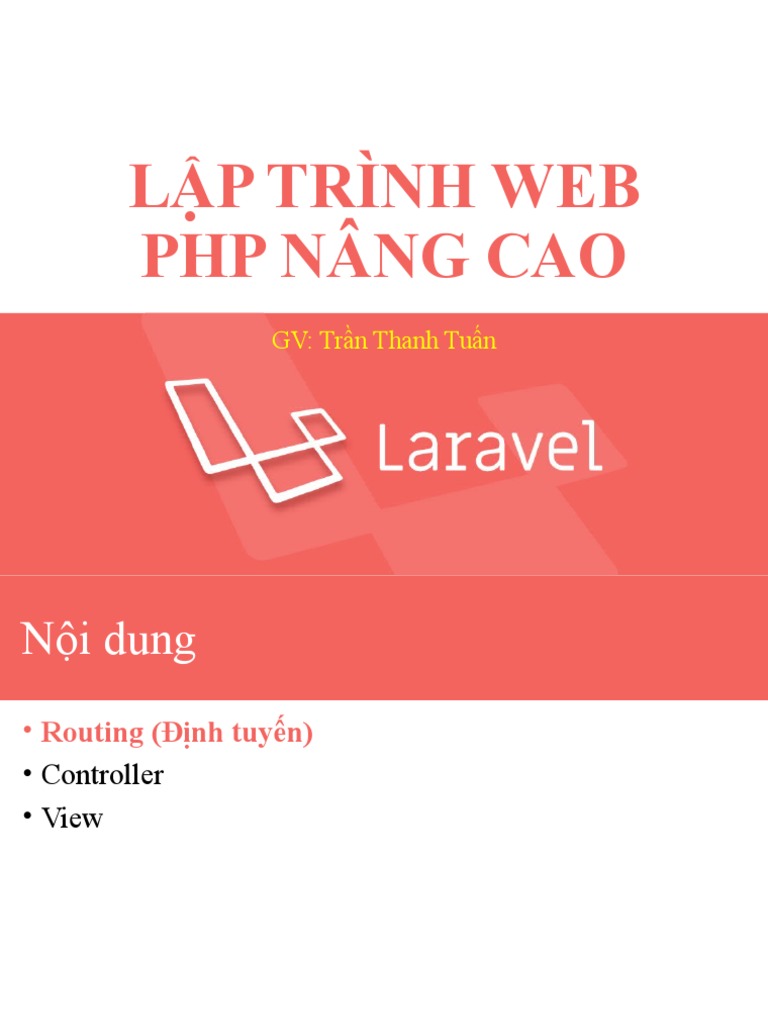 Laravel 02 Route Controller View Pdf 