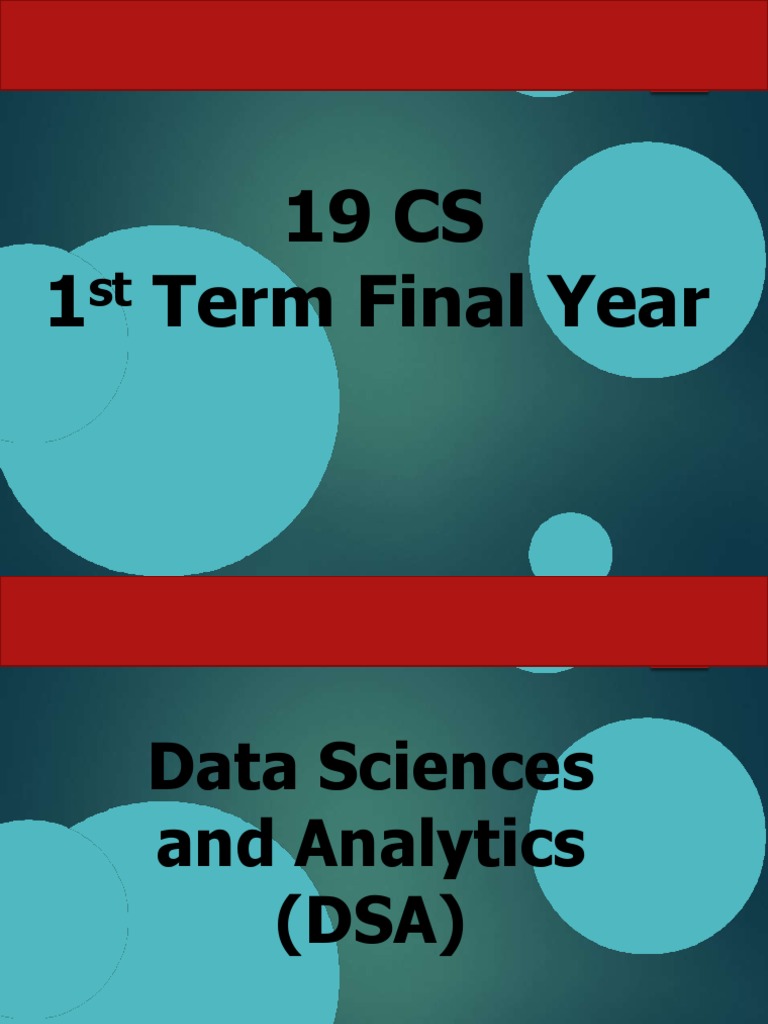 Unit#1 - Overview | PDF | Data Science | Data Analysis Unit#1 - Overview | PDF | Data Science | Data Analysis
