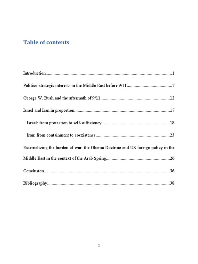 U.S. Interests in the Middle East Post-9/11 | PDF | Iraq War | World ...